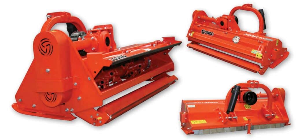 Cosmo Bully NBM155 Flail Mulcher - JTP Machinery - The tractor Specialists