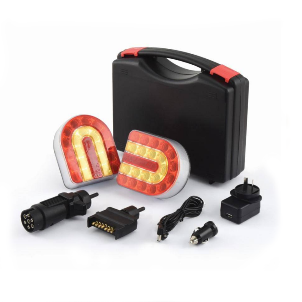 Tractor Brake / Indicators LED Magnetic Wireless Light Lighting Set ...