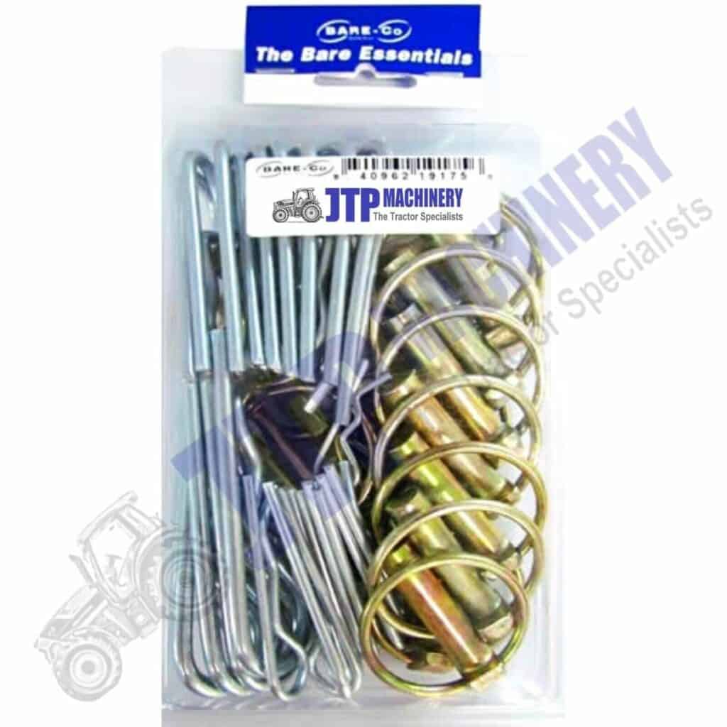 Tractor Assorted "R" Clips Linch Pins (x50) - JTP Machinery - The ...